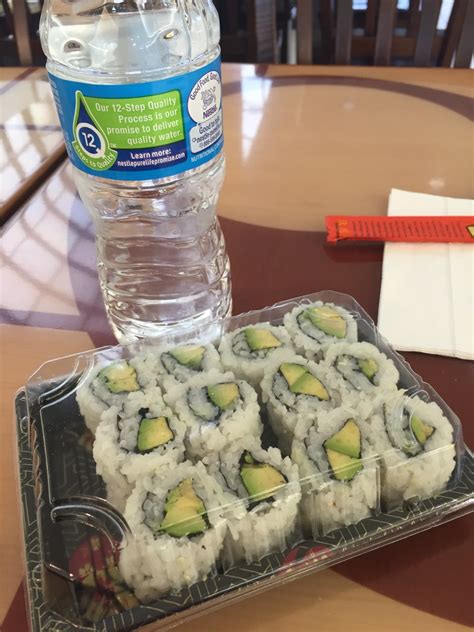 Sushi May Not Be Considered The Best Healthy Food But This Is My Lunch For Today Avacados Are