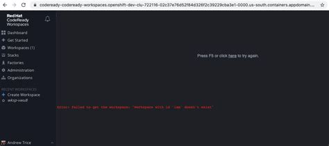 Invalid Default Namespace Name · Issue 15323 · Eclipse Cheche · Github
