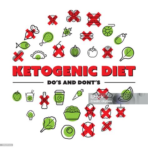 케토 다이어트 케톤 생성 식품 벡터 일러스트 레이 션 건강한 케토 음식 하나의 벡터 일러스트레이션에 지방 단백질 및 탄수화물 낮은 탄수화물 케톤 생성 다이어트 식품 건강한
