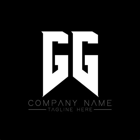 Dise O Del Logotipo De La Letra Gg Letras Iniciales Gg Icono Del