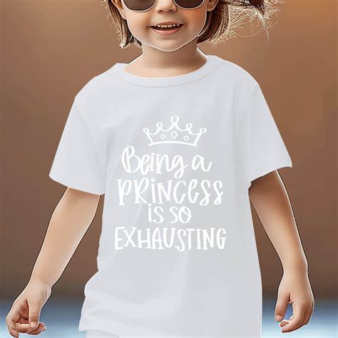 편지 인쇄 2pcs 여아 캐주얼 코튼 크루 넥 약간의 스트레치 반팔 티셔츠 And 반바지 세트 유아 및 유아 소녀를위한 가볍고 편안한 여름 옷 90일 구매자 보호 Temu