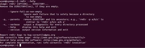 rm and rmdir commands howto delete remove directory folder