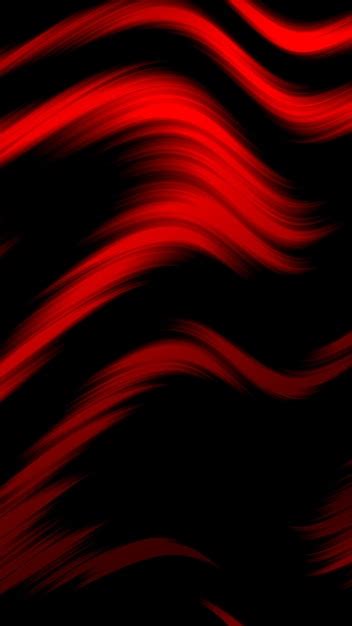 검정색 배경에 빨간색 선 프리미엄 사진