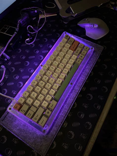 Stacked Acrylic 60 Custom Keyboard Computers And Tech Parts And Accessories Computer Keyboard