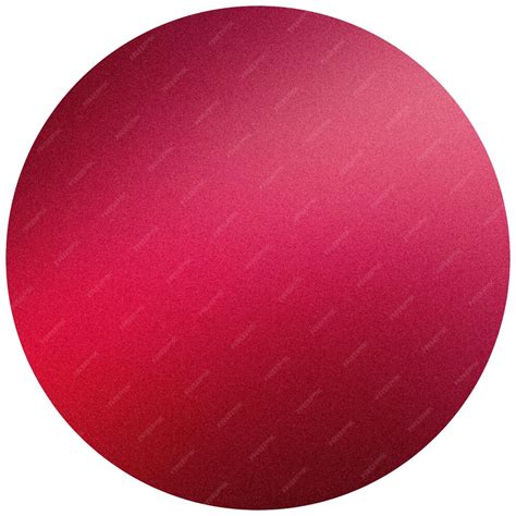 Abstract Red Gradient Circle Texture Premium Ai Generated Image
