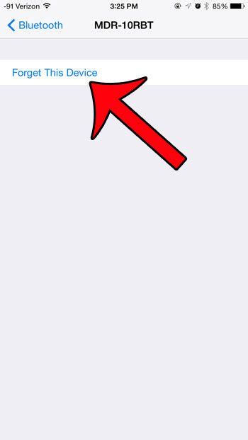 How To Delete A Bluetooth Device On An Iphone 6 Solve Your Tech