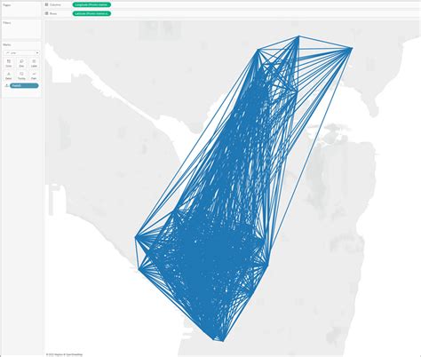 Create Maps That Show Paths Between Origins And Destinations In Tableau