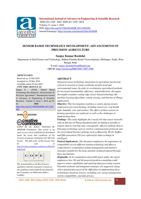 pdf sensor based technology development advancements in precision