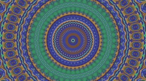 Premium Photo Round Circle Pattren Graphic