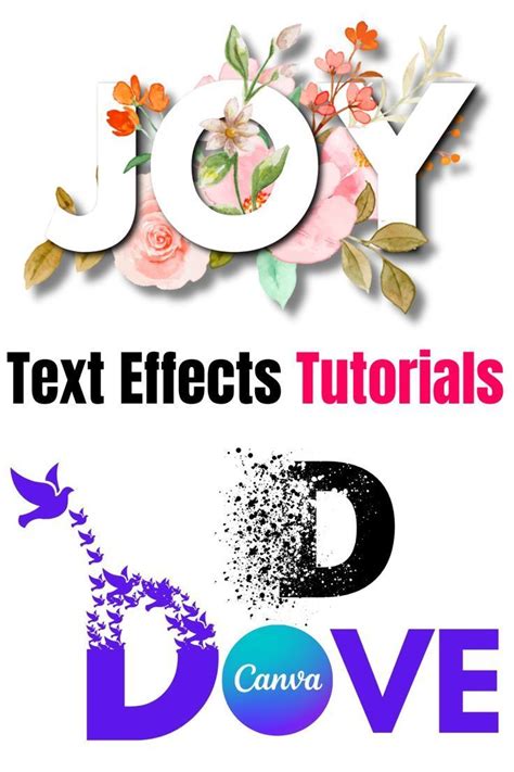 Canva Tutorial Text Effects Tutorial Canva Tutorial Canvas Learning