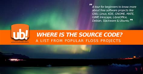 Where Is The Source Code A List From Popular Floss Projects