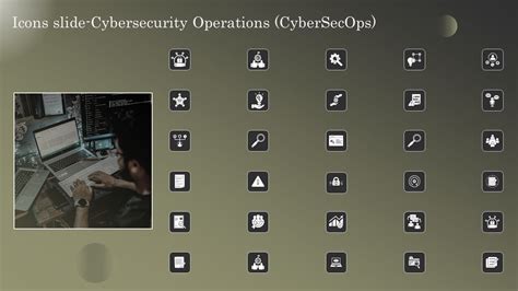 Icons Slide Cybersecurity Operations Cybersecops Slides Pdf