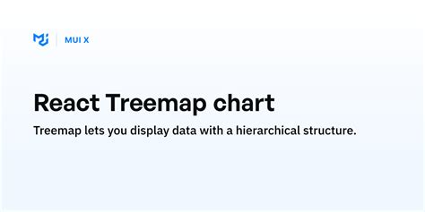 React Treemap Chart Mui X
