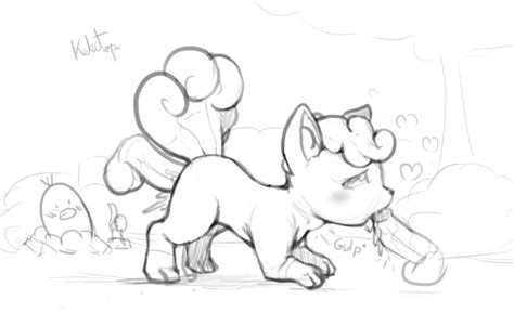 Rule 34 2017 2boys Alolan Diglett Alolan Vulpix Ambiguous Gender