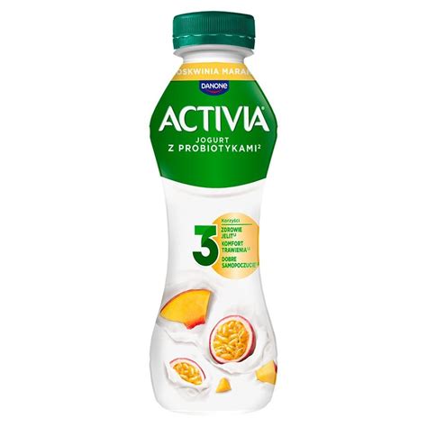 Activia Jogurt Brzoskwinia Marakuja 280 G Zakupy Online Z Dostawą Do