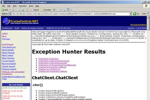 Documenting Unhandled Exceptions As Part Of An Automated Build Process Codeproject