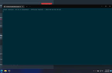 Bug Report Console Is Appearing Again On Stashexe Launch As Of 0150 · Issue 2598