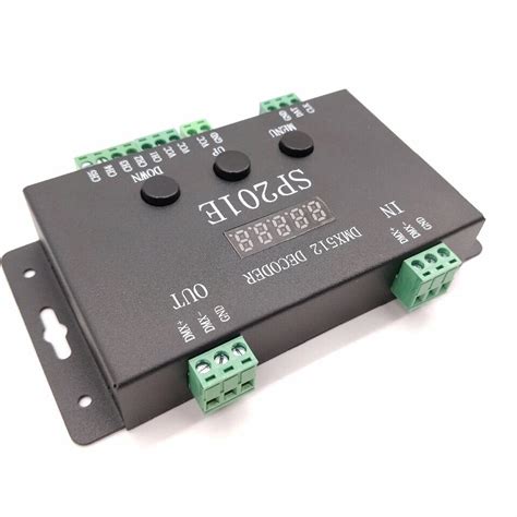 Dc5v 24v Dmx512 Decoder Regler Sp201e Spi Signal D Grandado