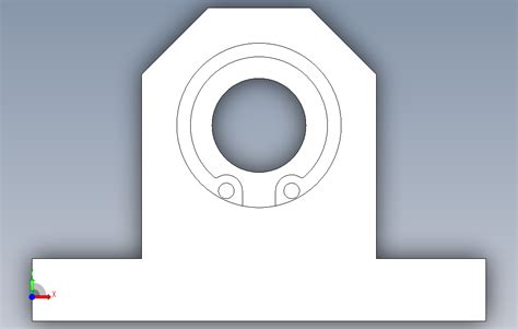 轴滑动型直线轴承固定座组件 LBG12 15 STEP 模型图纸下载 懒石网