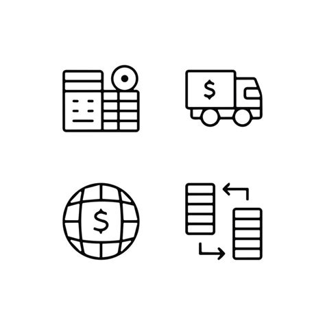 Premium Vector Set Of Outline Icons Related To Payment Methods Linear Icon Collection Editable