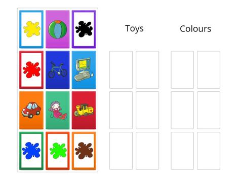 KB Unit Sorting Toys Colours Group Sort