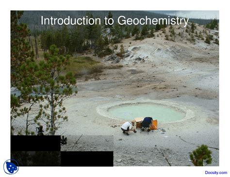 Geochemistry Geochemistry Lecture Slides Slides Geochemistry