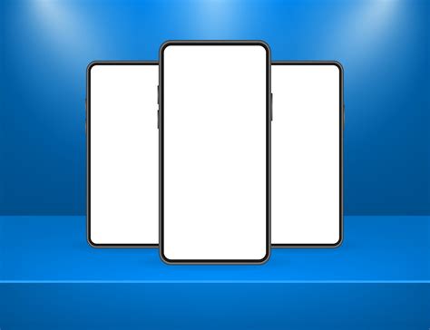 Icon With Blue Mobile Ui And Ux Design On Red Background For Web Design