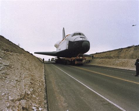 Space Shuttle At Vandenberg