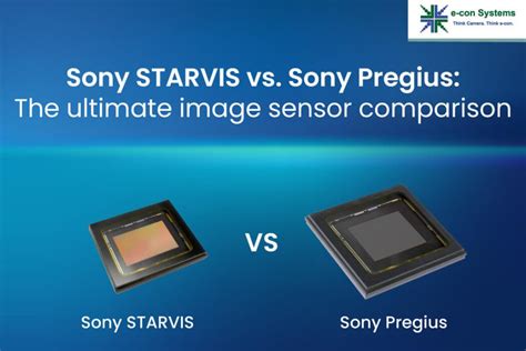 Sony Starvis Vs Sony Pregius The Ultimate Image Sensor Comparison E
