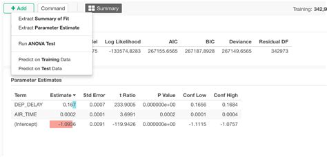 quick introduction to logistic regression in exploratory