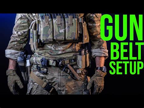 Tactical Belt Setup