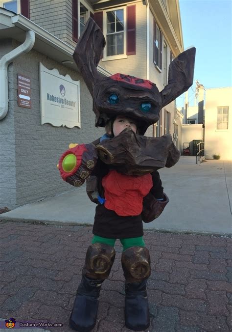 Skylander Tree Rex Costume DIY Costumes Under