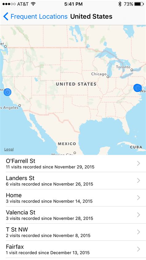 Parsing Ios Frequent Locations Mac N