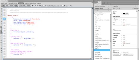 How to use CSS in Dreamweaver บทแนะนำ Adobe Dreamweaver
