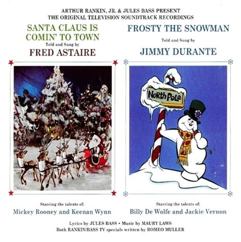 Rankin Bass Santa Claus Is Comin To Town And Frosty The Snowman The