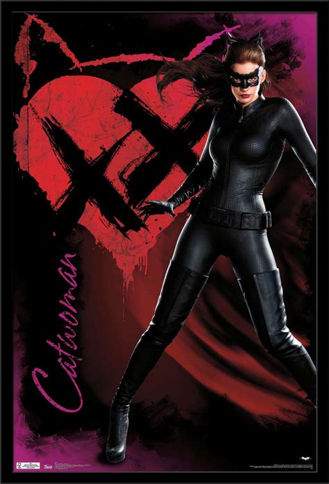Dark Knight Rises Poster Catwoman