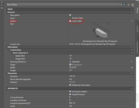 How To Populate System In Ductobject Extended Data Autodesk Community