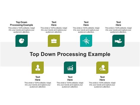 Top Down Processing Example Ppt Powerpoint Presentation Infographics