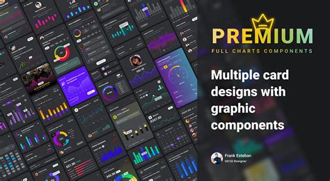 Charts Components By Frank Esteban Isdray On Dribbble
