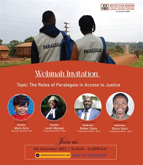 Kituo Cha Sheria Legal Advice Centre On Linkedin Join Us For An Enlightening Webinar On The