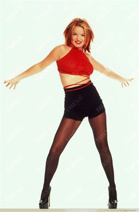 Geri Halliwel Ginger Spice In Photoshoot For Bravo Magazine In Munich