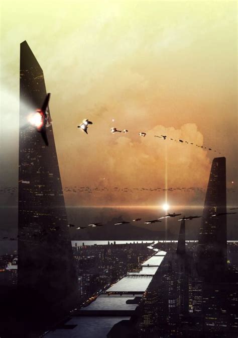 Fragments Of A Hologram Dystopia Sci Fi Concept Art Cyberpunk City Science Fiction Art