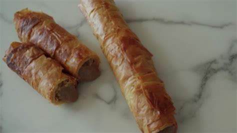 커피 필로페이스트리 롤 Coffee Filo Pastry Roll Youtube