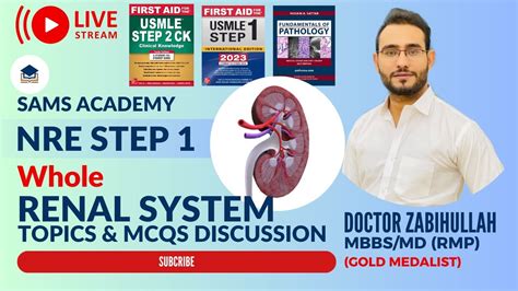 Whole Renal System Discussion Mcqs And Topics Nre Step 1 Doctor