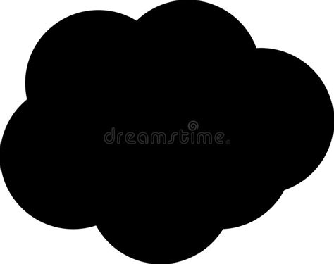 Cloud Vector Icon Storage Solution Networking Databases Software Sign Cloud And Meteorology