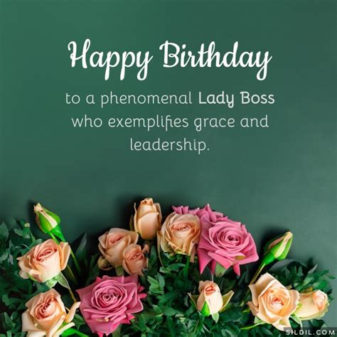 Happy Birthday Boss Lady Huameigf Happy Bosss Day Card