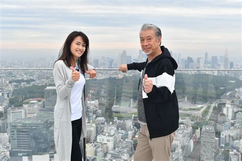 写真 1 5枚12月1819両日に放送されるじゅん散歩に出演する後藤久美子さん左と高田純次さんテレビ朝日提供