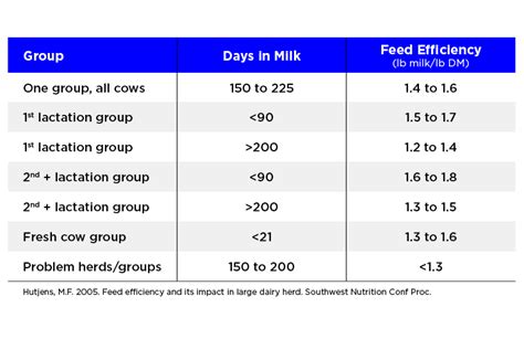 Feed Efficiency Drives More Milk Production And Dairy Profitability Zinpro®