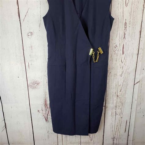 Ellen Tracy Vintage 1980s Sheath Dress Womens Size 4 Gem