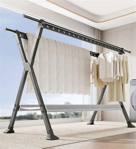 Joybos™ 90 Inches Heavy Metal Folding Portable Clothes Drying Rack F212